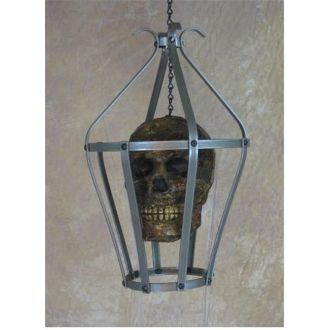 Skull cage with corpsed head skull - Walmart.com