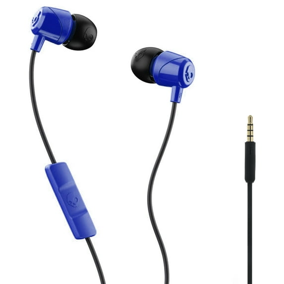 Skullcandy Jib XT Wired Inner Ear Earbuds, 3.5mm Jack, Cobalt Blue ...