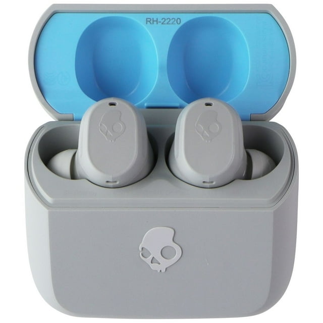 Skullcandy Mod In-Ear Wireless Earbuds (S2FYW) - Light Gray Blue (Like ...