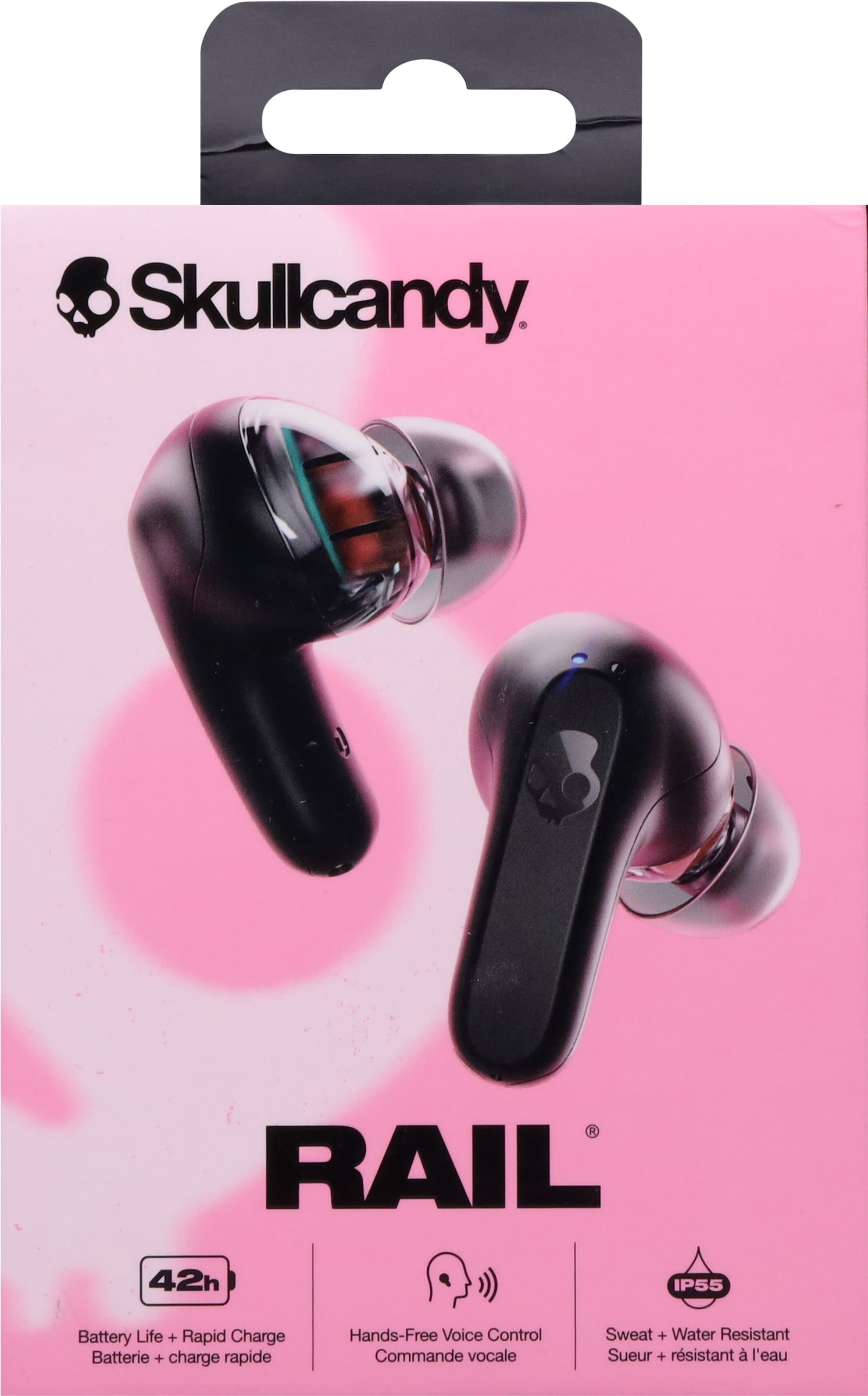 Skullcandy Rail Black Earbuds 1 ea - Walmart.com