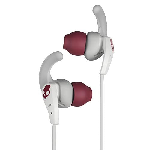 Skullcandy Set In-Ear Sport Earbuds in White/Crimson - Walmart.com