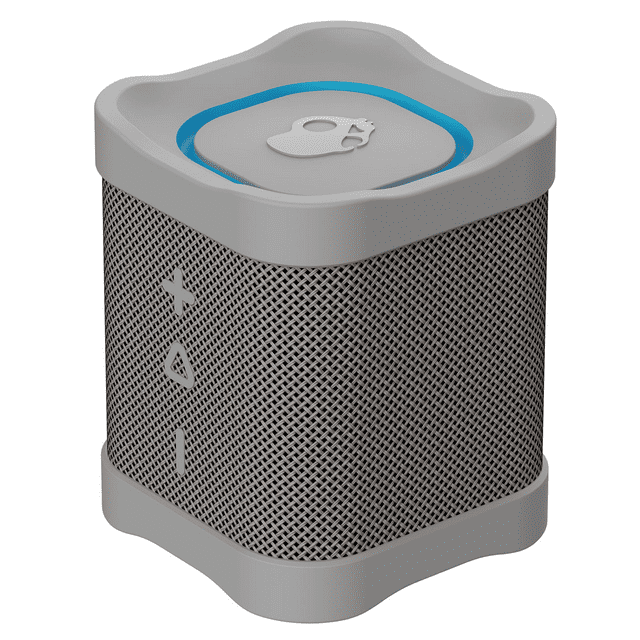 Skullcandy Terrain Mini XT Compact Tough Wireless Speaker, Light Grey ...