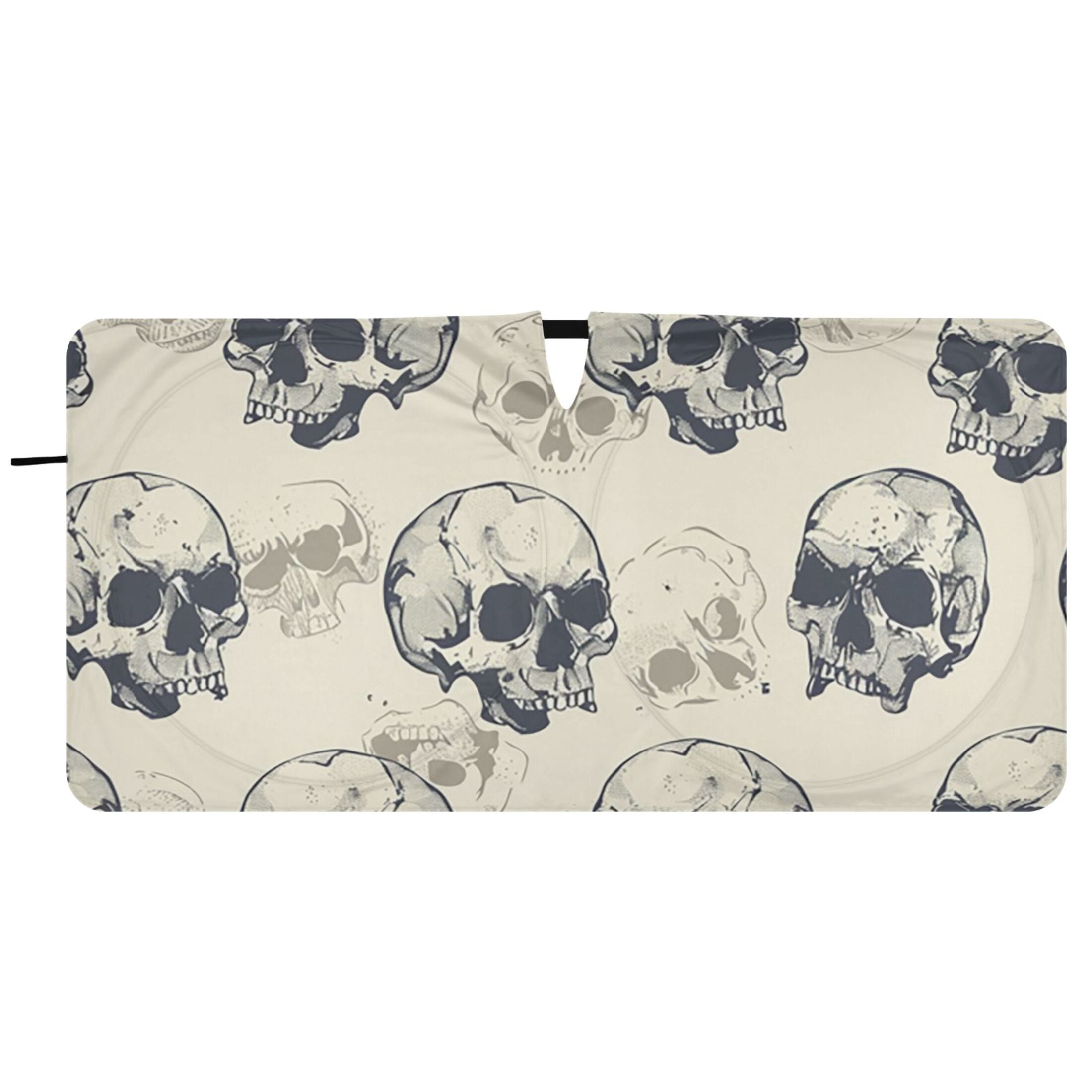 Skulls Car Windshield Sun Shade Foldable Front Window Shades Cover Sun ...