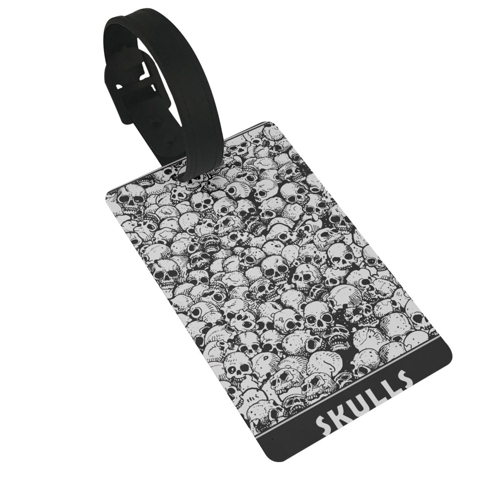 Skulls Head Gothic Skull Luggage Tags Suitcases ID Baggage Identifier ...