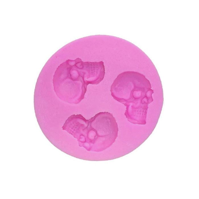 Skulls and Skeletons Style Silicone Mold - Walmart.com