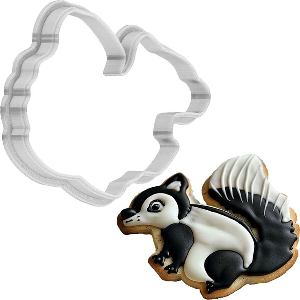 Skunk Cookie Cutter 4 Inch Made in USA by WONDERTORY - Walmart.com