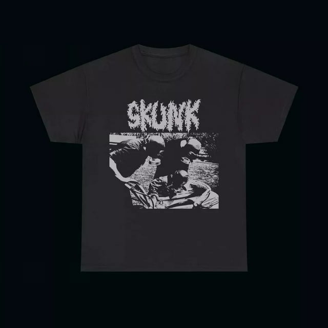 Skunk Grindcore T Shirt Crust Punk Vintage Dystopia Disrupt Agathocles ...