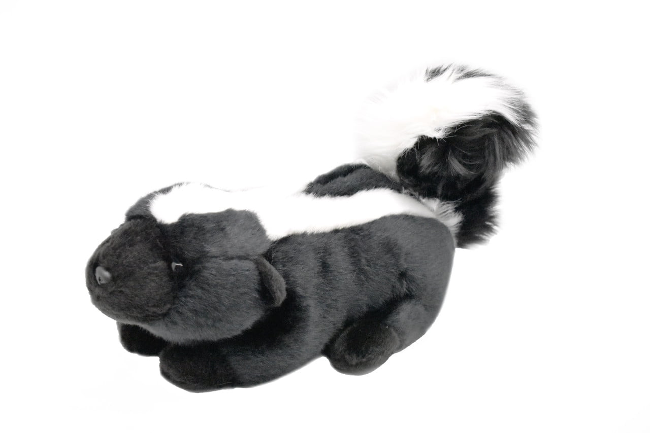Life-Size Realistic Skunk Plush Toy - Soft, Educational Stuffed Animal ...