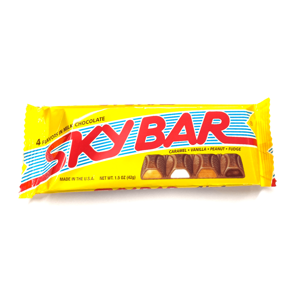 Sky Bar - 4ct Candy Bar - Milk Choc - 1.5oz Bar - Walmart.com