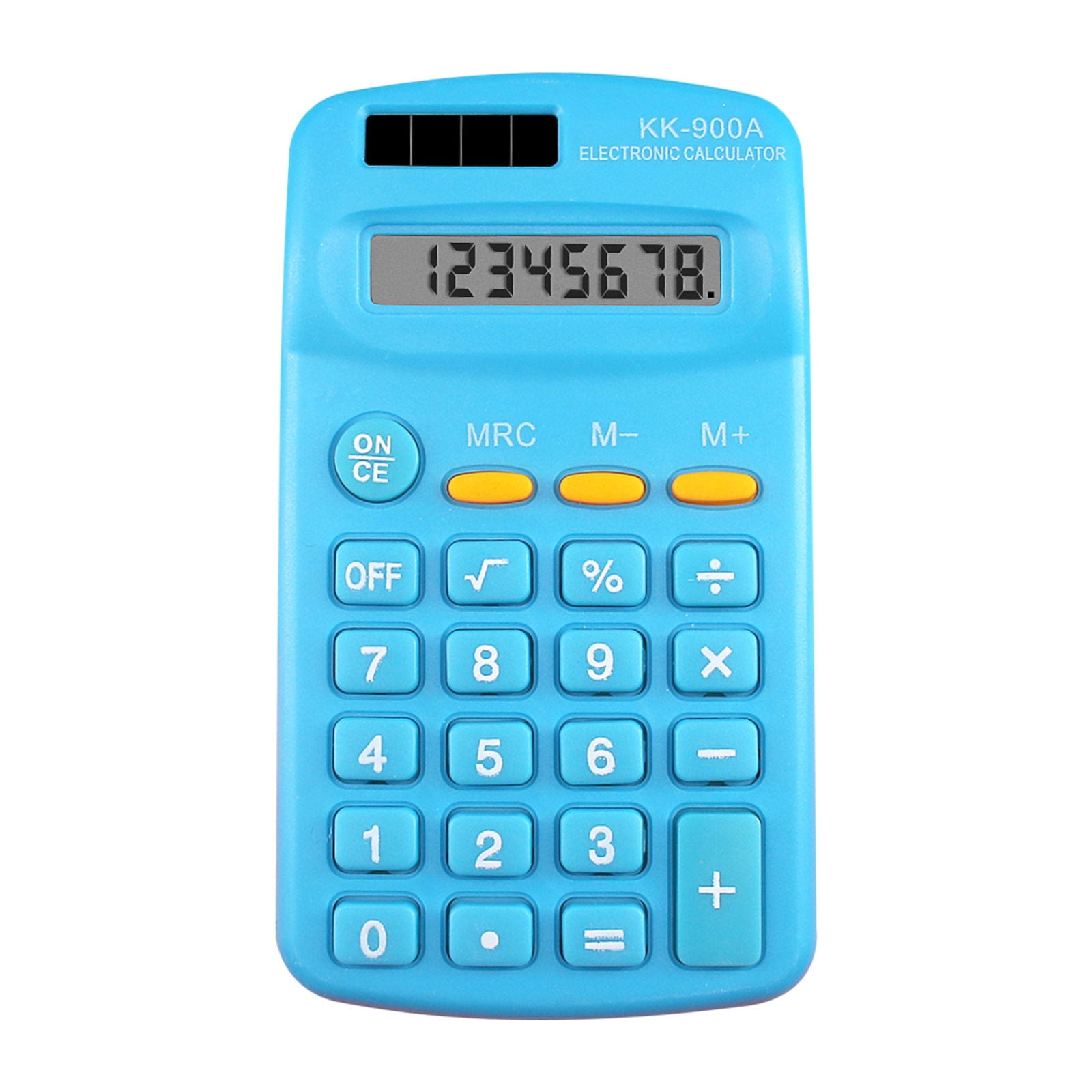 Sky Blue Basic Standard Calculators Mini Digital Desktop Calculator ...