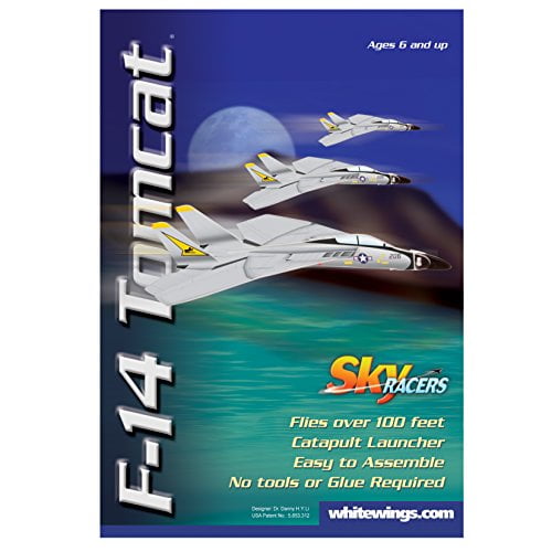 Sky Blue Flight F-14 Tomcat Model Kit - Walmart.com