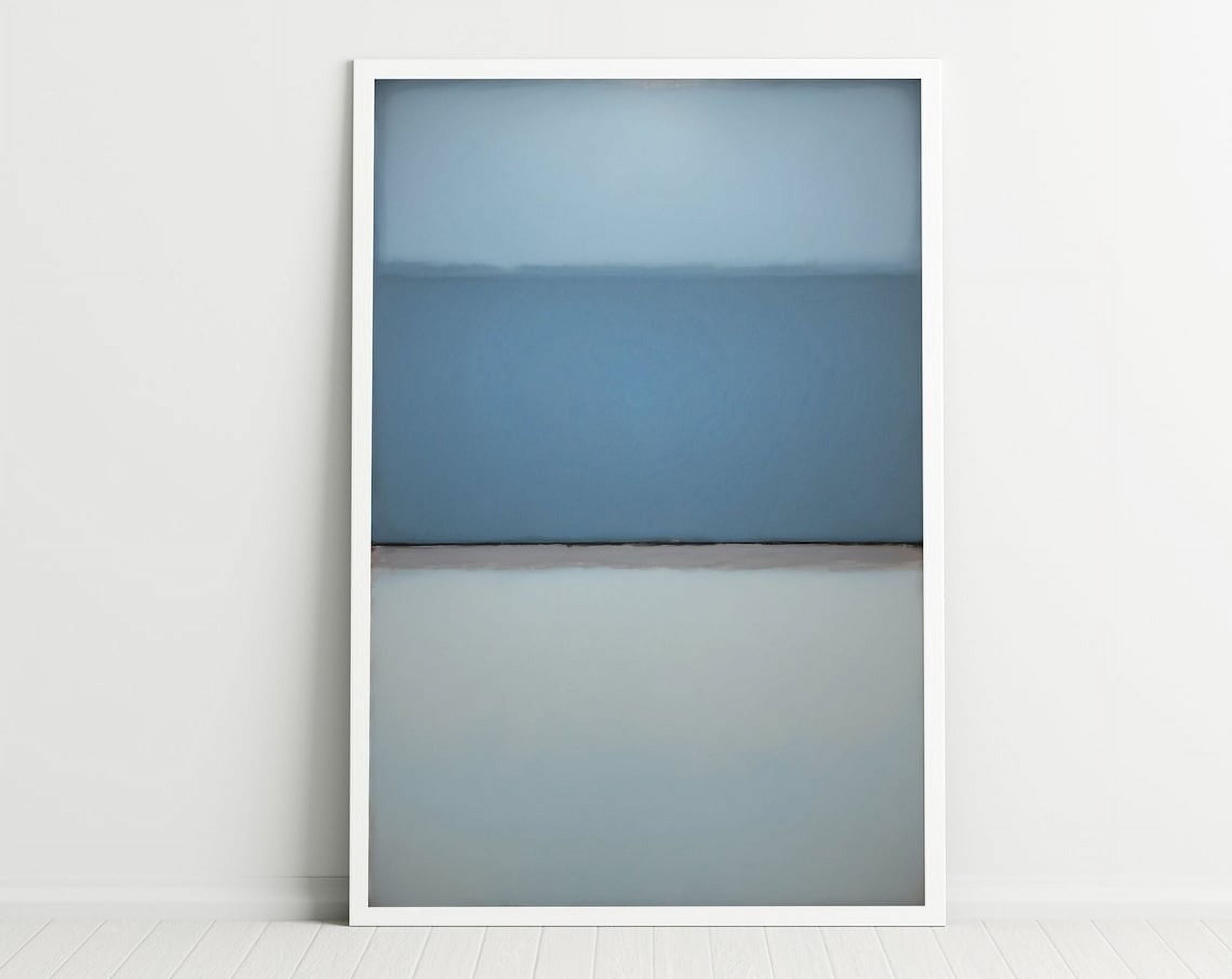 Sky Blue Mark Rothko Poster, Abstract Art, Modern Art, Gallery Wall Art ...