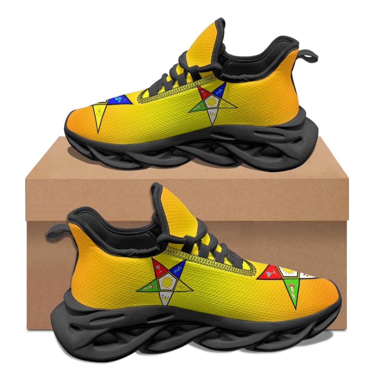 Sky Blue Pentagram OES Pattern New Couple Shoe Autumn Winter Tennis ...