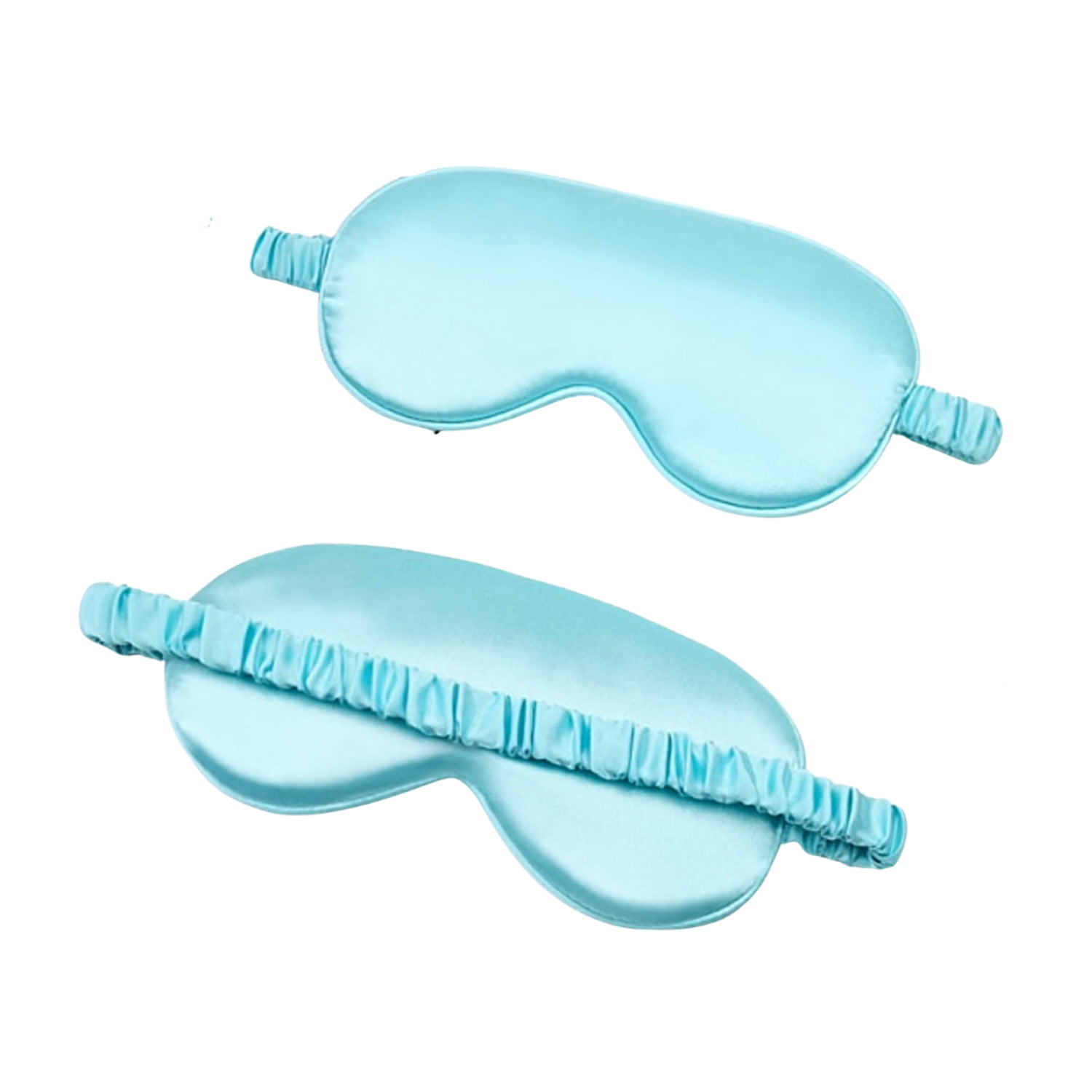 Sky Blue Satin Sleep Mask - Walmart.com