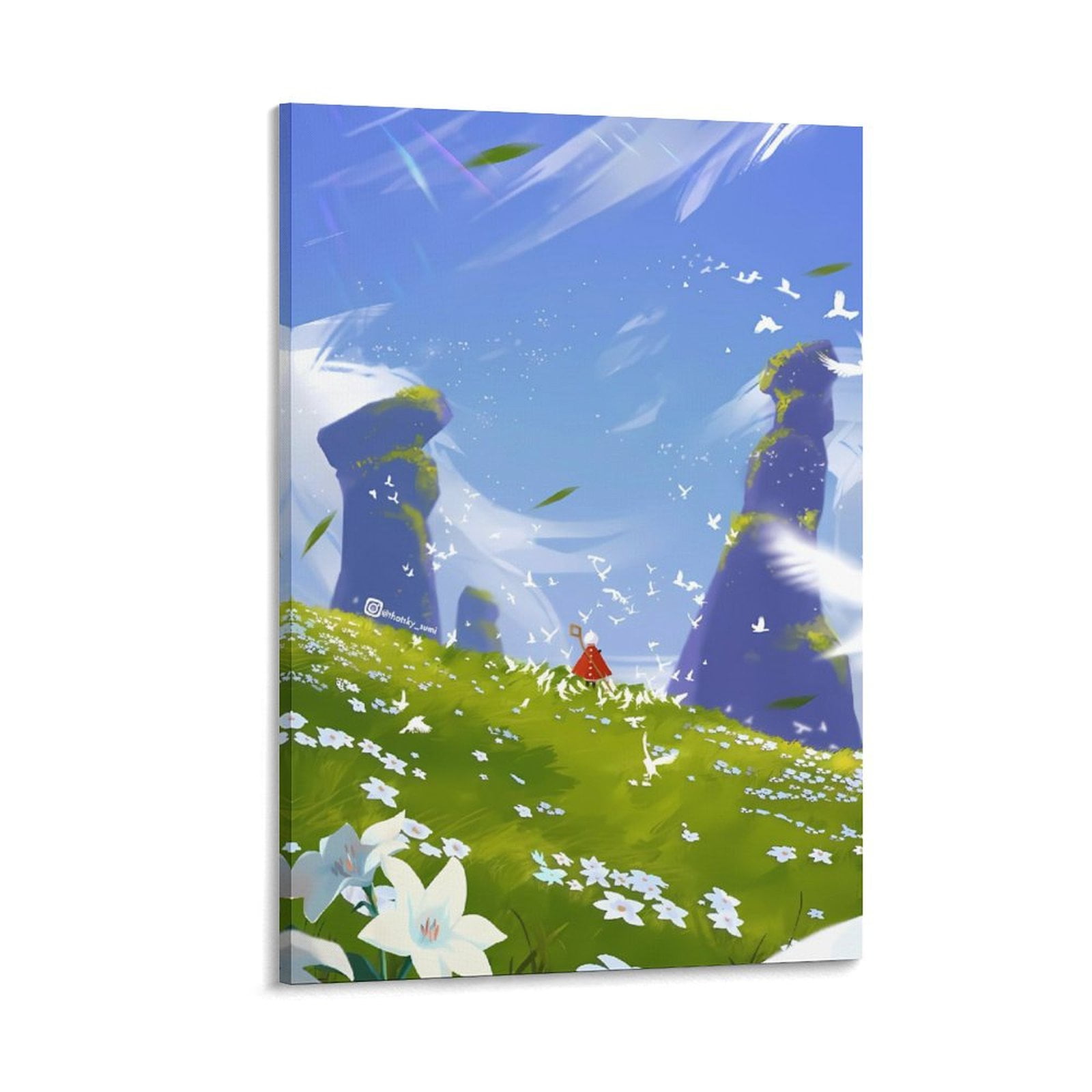 Sky Children Of The Light Inner Frame Decorative Canvas Painting ...