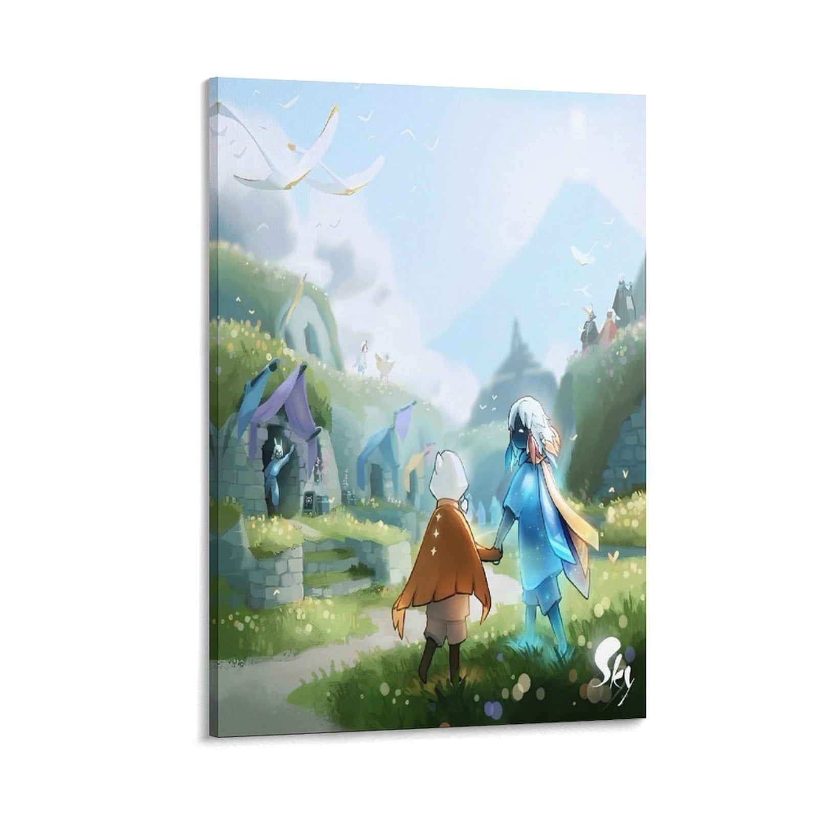 Sky Children Of The Light Inner Frame Decorative Canvas Painting ...
