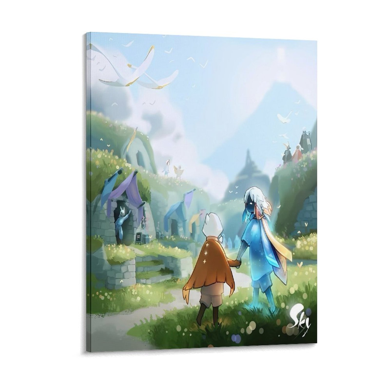 Sky Children Of The Light Inner Frame Decorative Canvas Painting ...