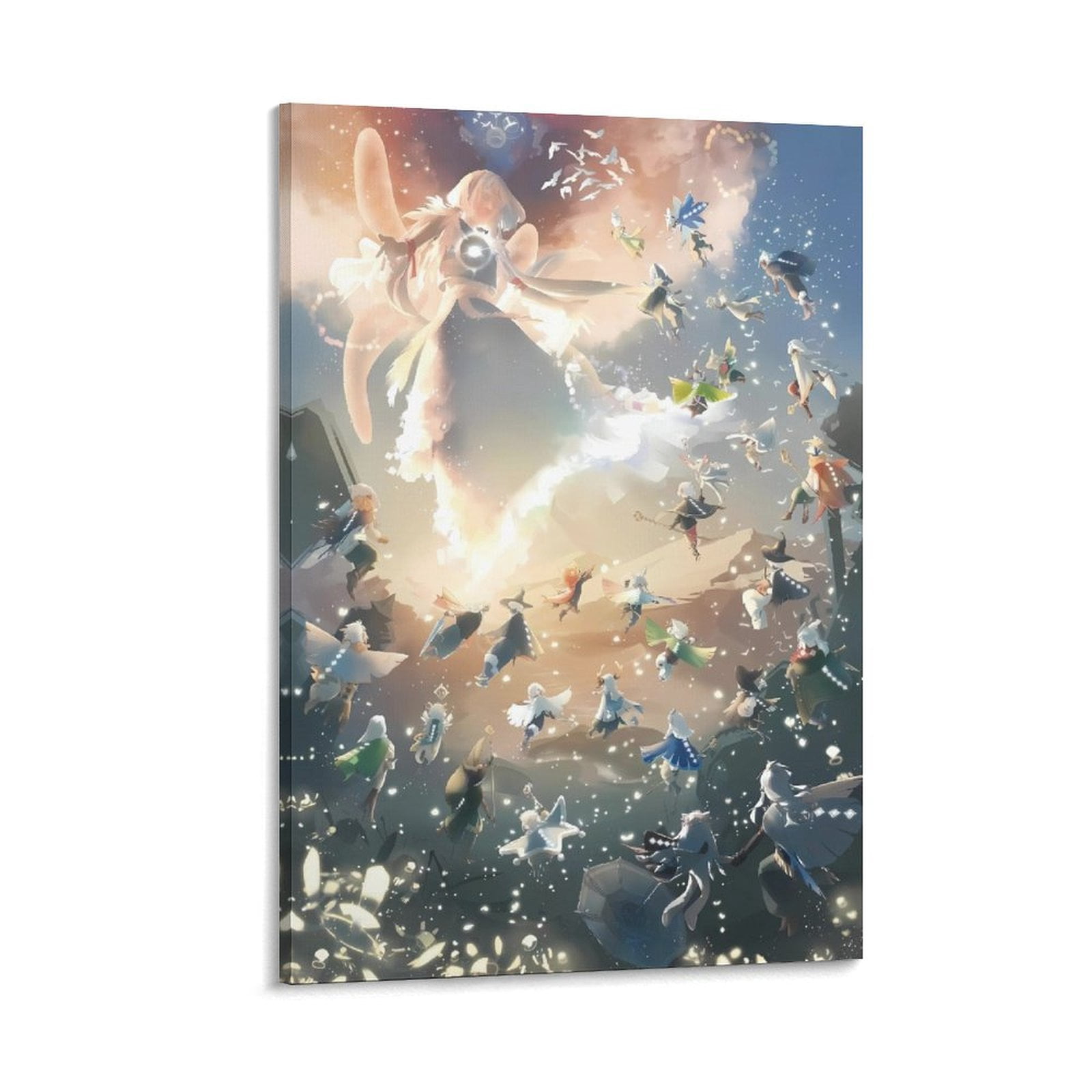 Sky Children Of The Light Inner Frame Decorative Canvas Painting ...