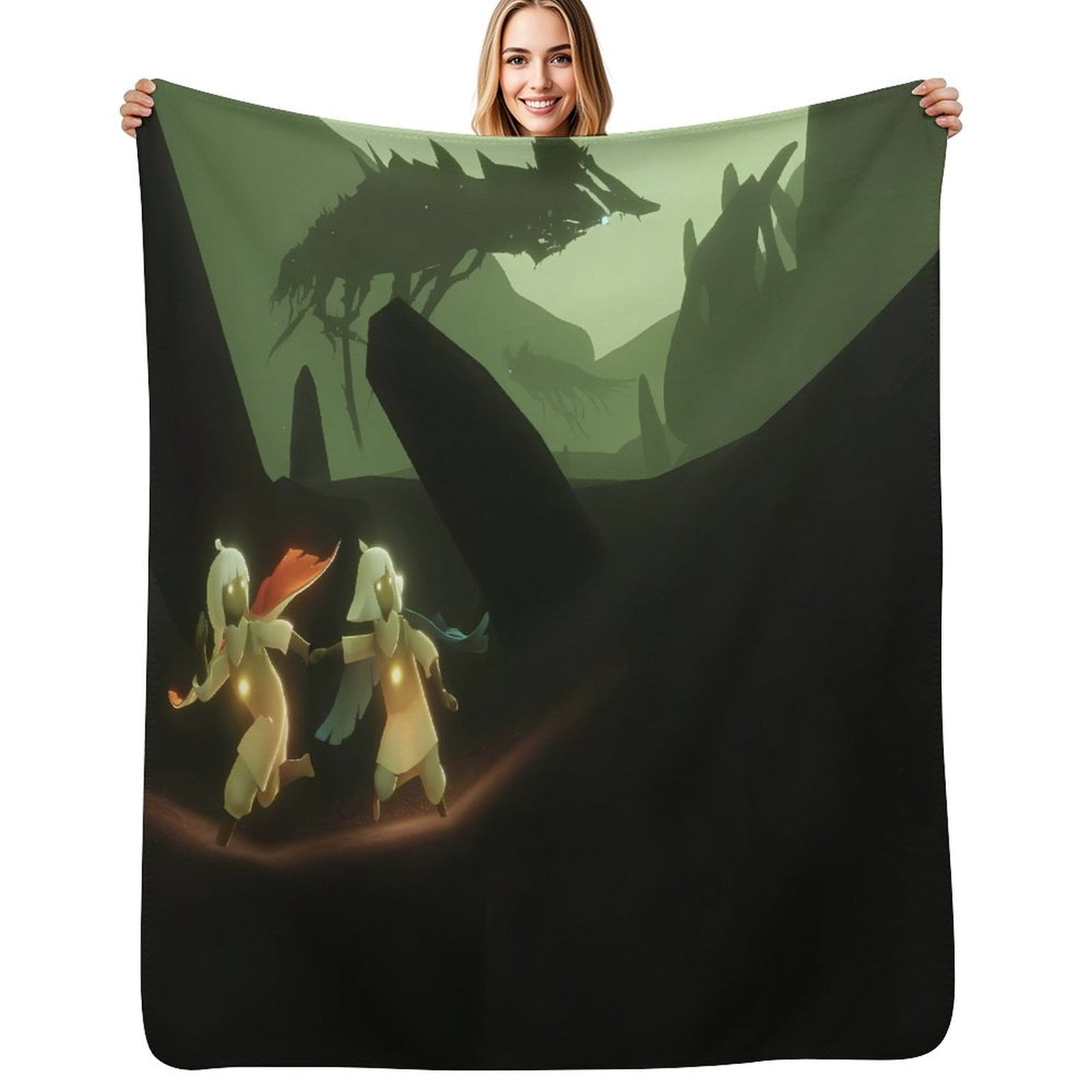 Sky Children Of The Light Lamb Fur Blanket Soft And Thick Small Blanket ...