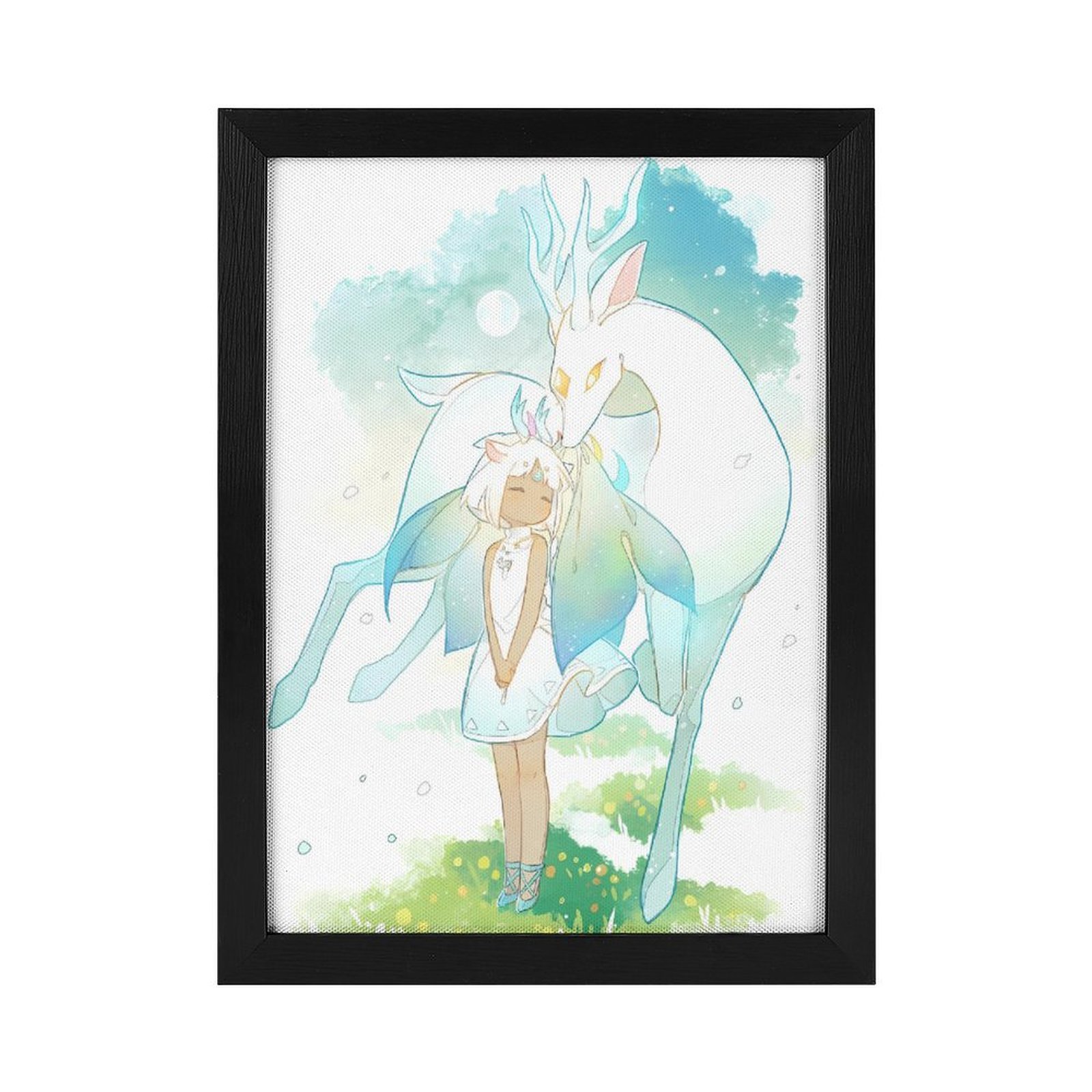 Sky Children Of The Light Exterior Frame Painting Decorative Canvas ...