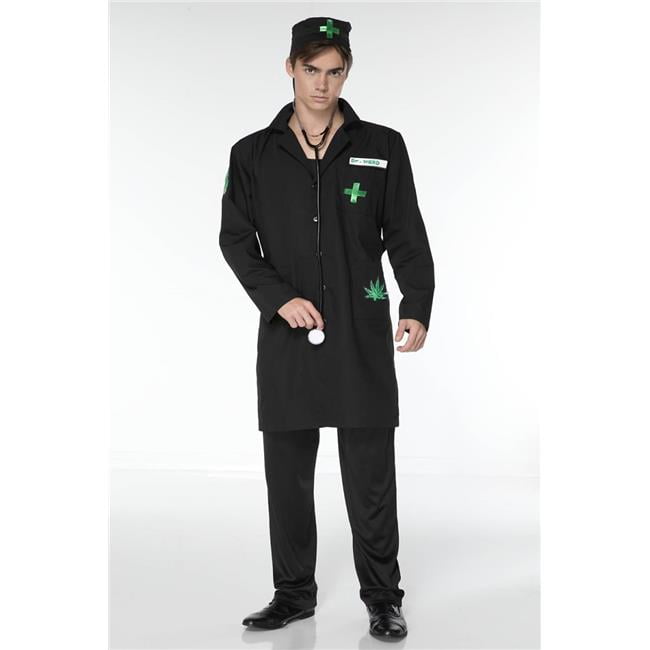 Sky Hosiery 76608-L Womens Leaf Doctor Costume, Green - Large - 3 Piece ...