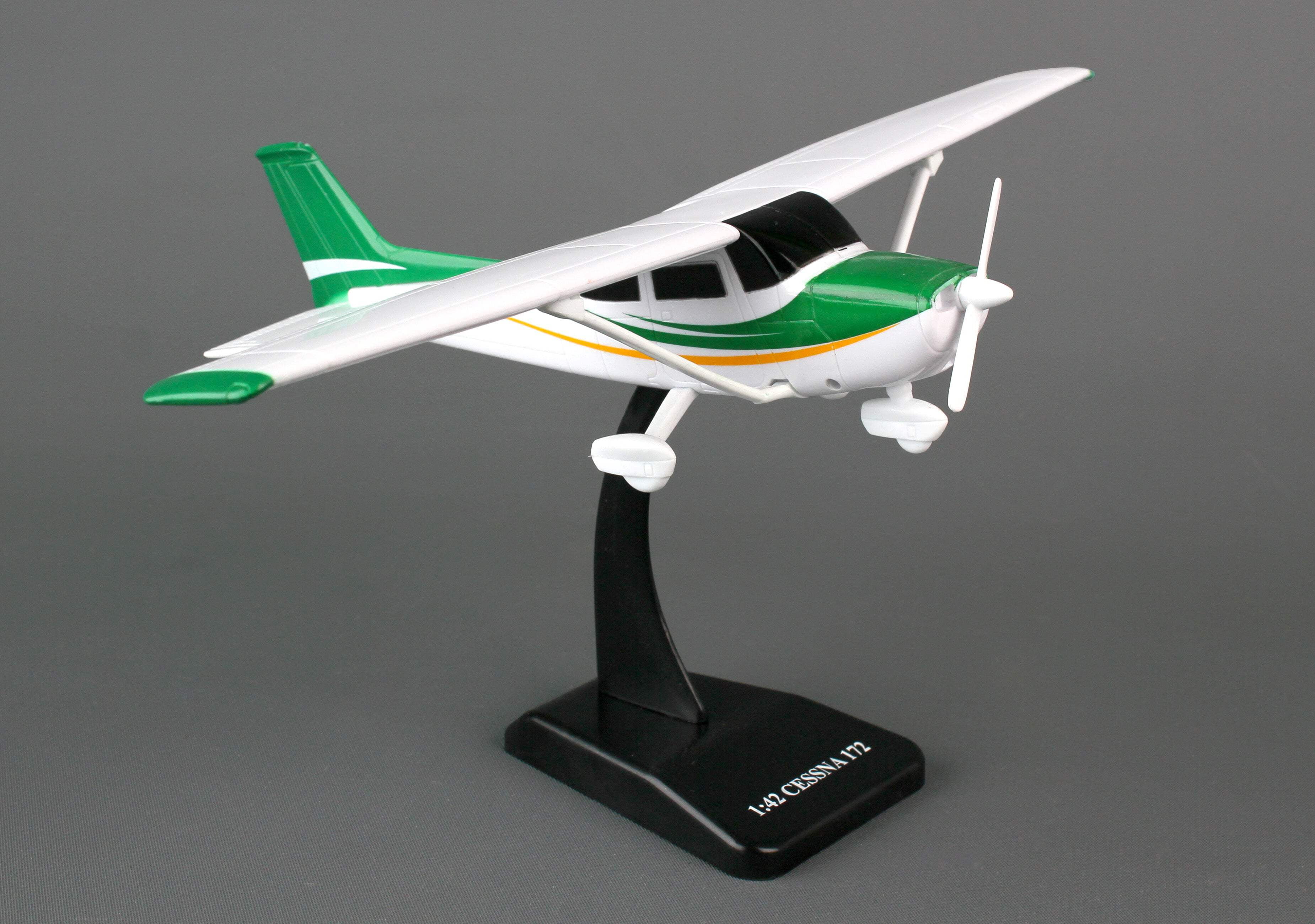 Sky Kids Cessna C172 Skyhawk with Wheels 1/42 Scale Plastic Toy ...