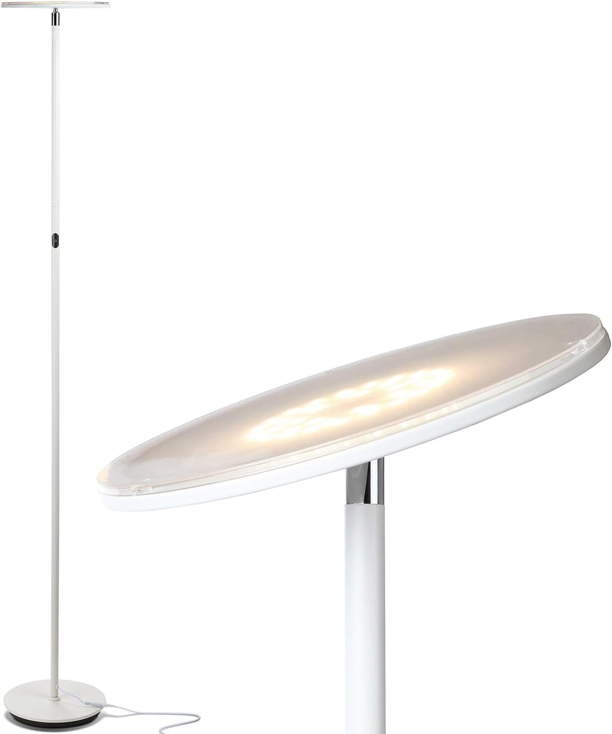 Sky LED Torchiere Super Bright Floor Lamp - Contemporary, High Lumen ...