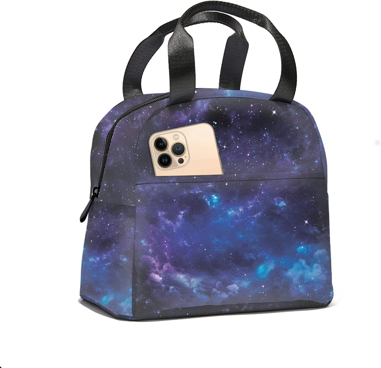 Sky Lunch Box Reusable Insulated Totes,Universe Stars,Lunch Bag Thermal ...