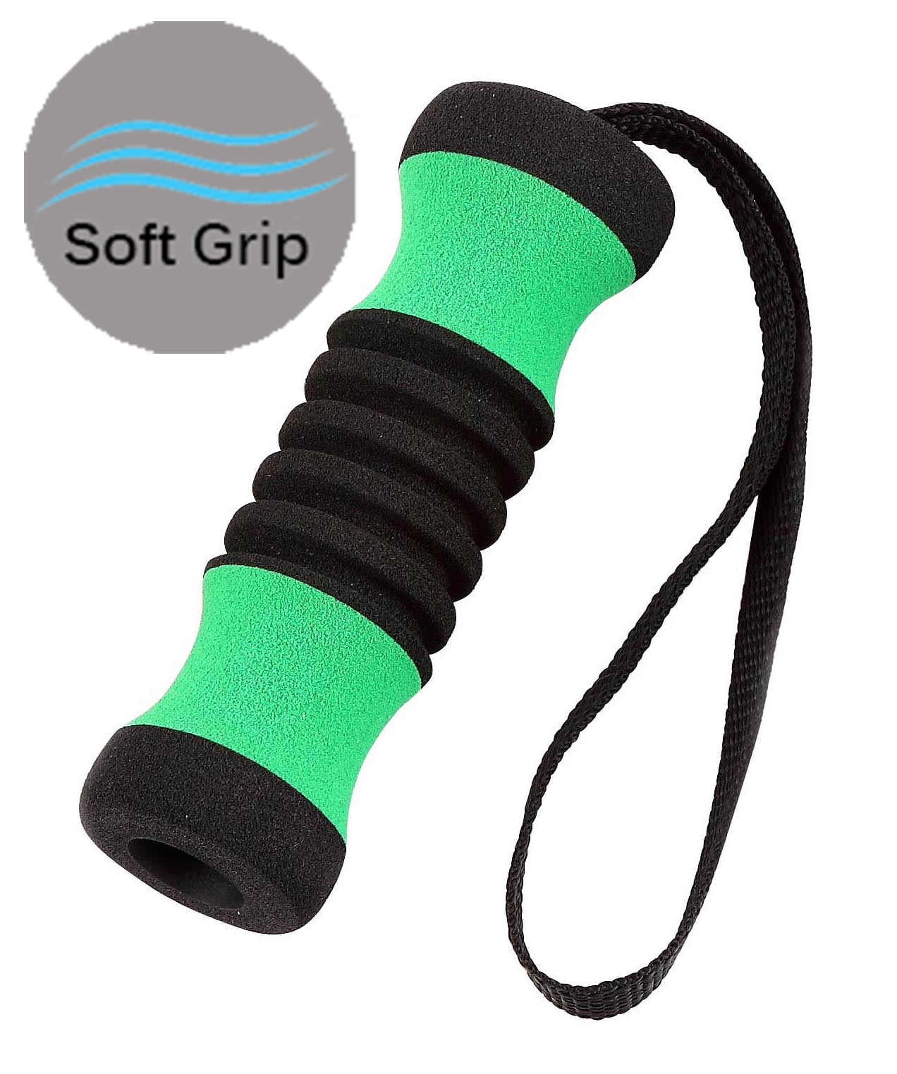 Sky Med Stylish Cane Grip in Green/Black Foam Hand Grip Replacement ...