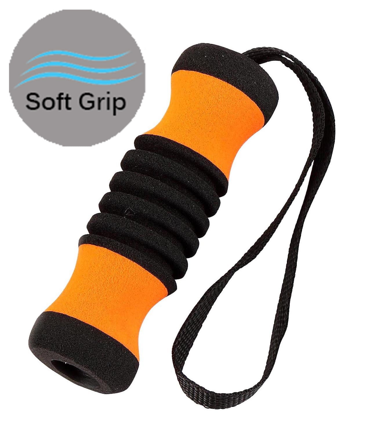 Sky Med Stylish Cane Grip in in Orange/Black Foam Hand Grip Replacement ...