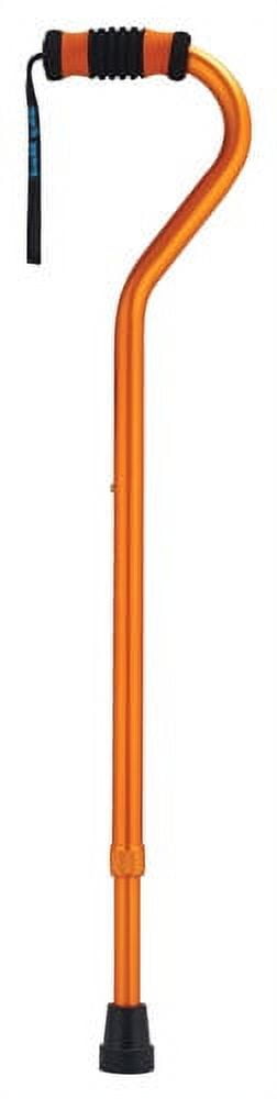 Stylish Adjustable Height Standard Offset Walking Cane, Aluminum ...
