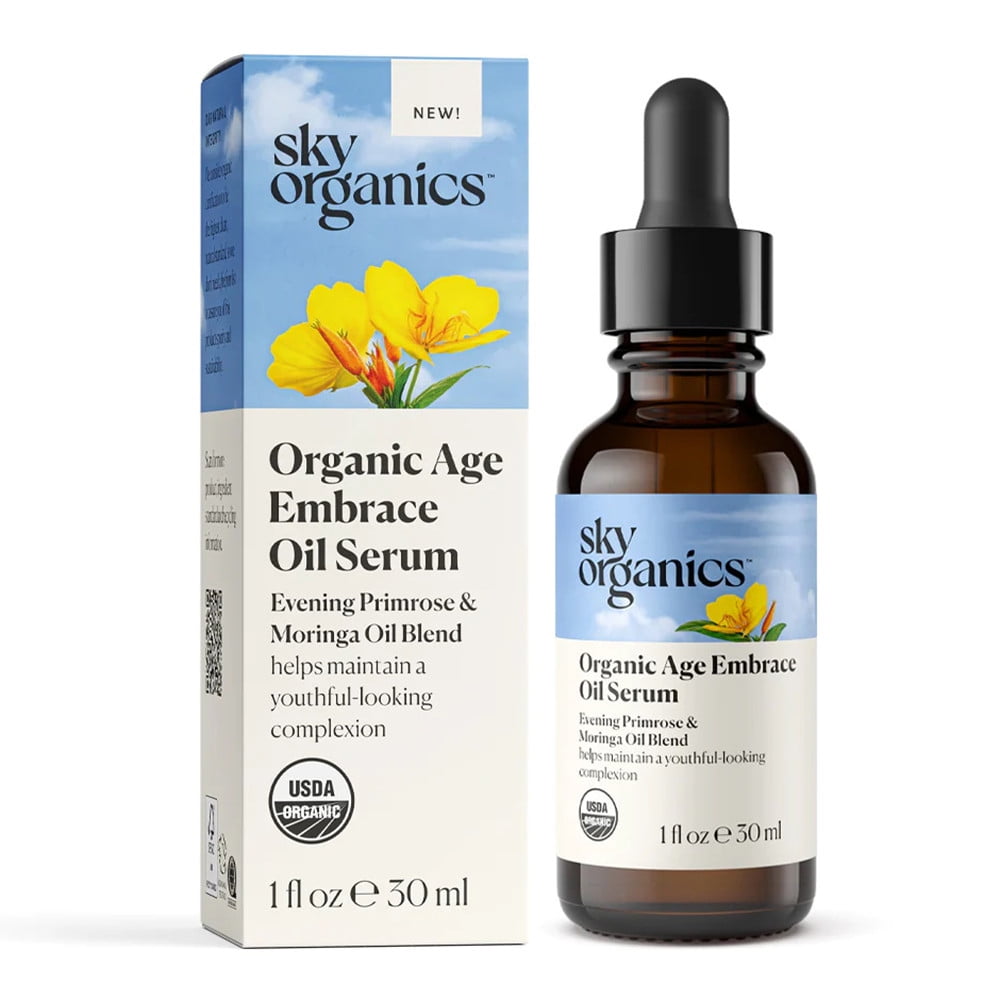 Sky Organics Organic Age Embrace Oil Serum, 1 Oz.. - Walmart.com
