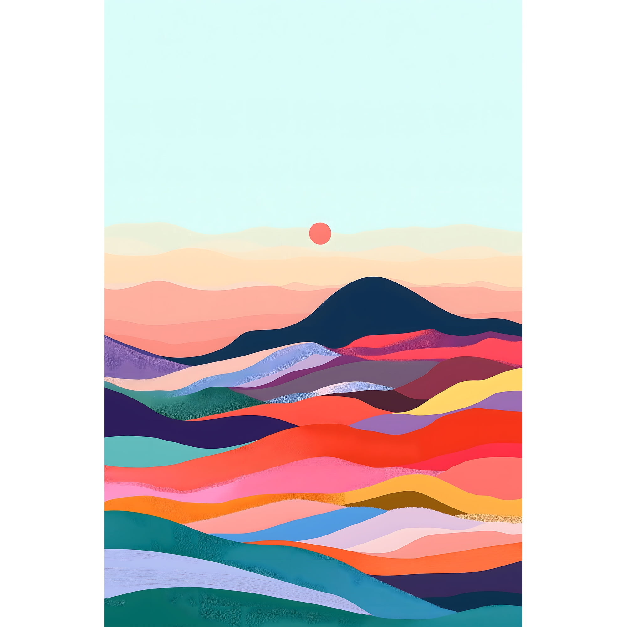 Sky Poster Matte Material Wall Decor Painting for Bedroom - Walmart.com