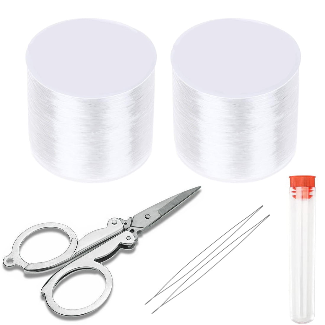 1.2mm Elastic Bracelet String Cord Clear Stretch Bead Cord for Jewelry ...