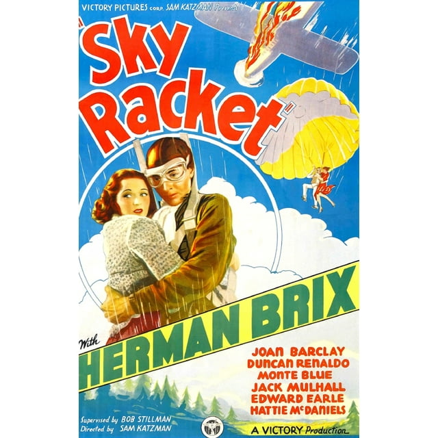 Sky Racket Us Poster Art From Left: Joan Barclay Bruce Bennett (Aka ...
