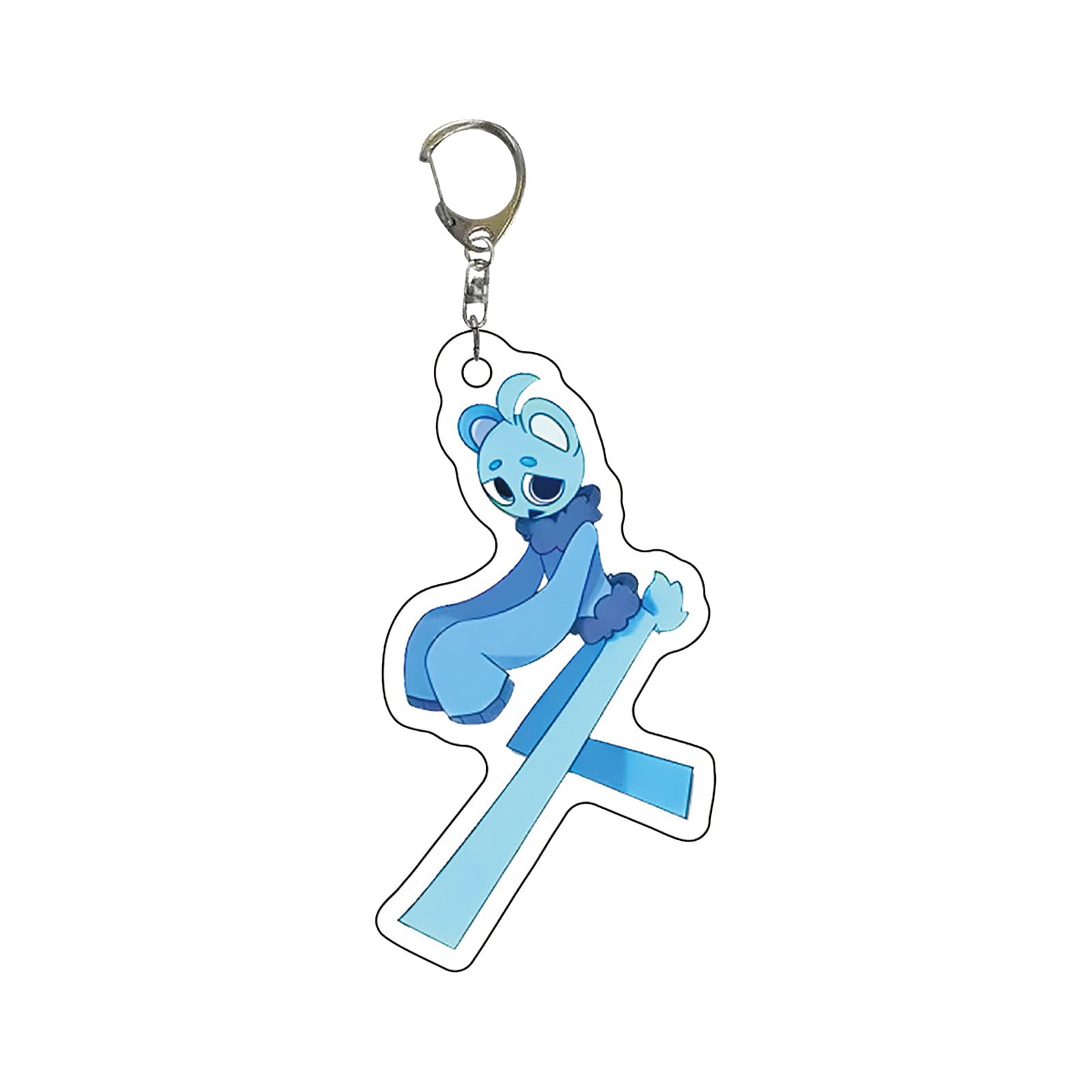 Sky Sprunki Pendant Keychain, 1.96" Sprunki 2D Keychain Toys Cute ...