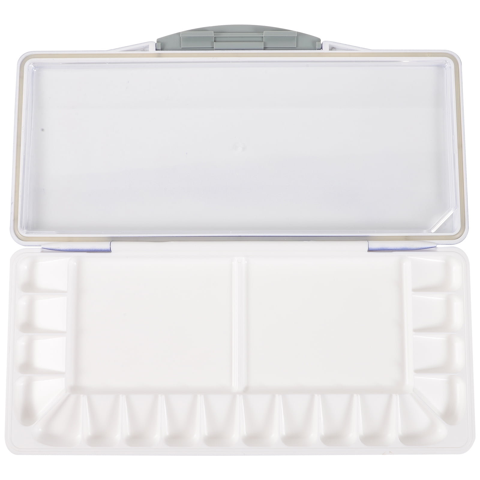 Sky-blue Color Art Accessories Palette Folding Trays Painting Boxes ...