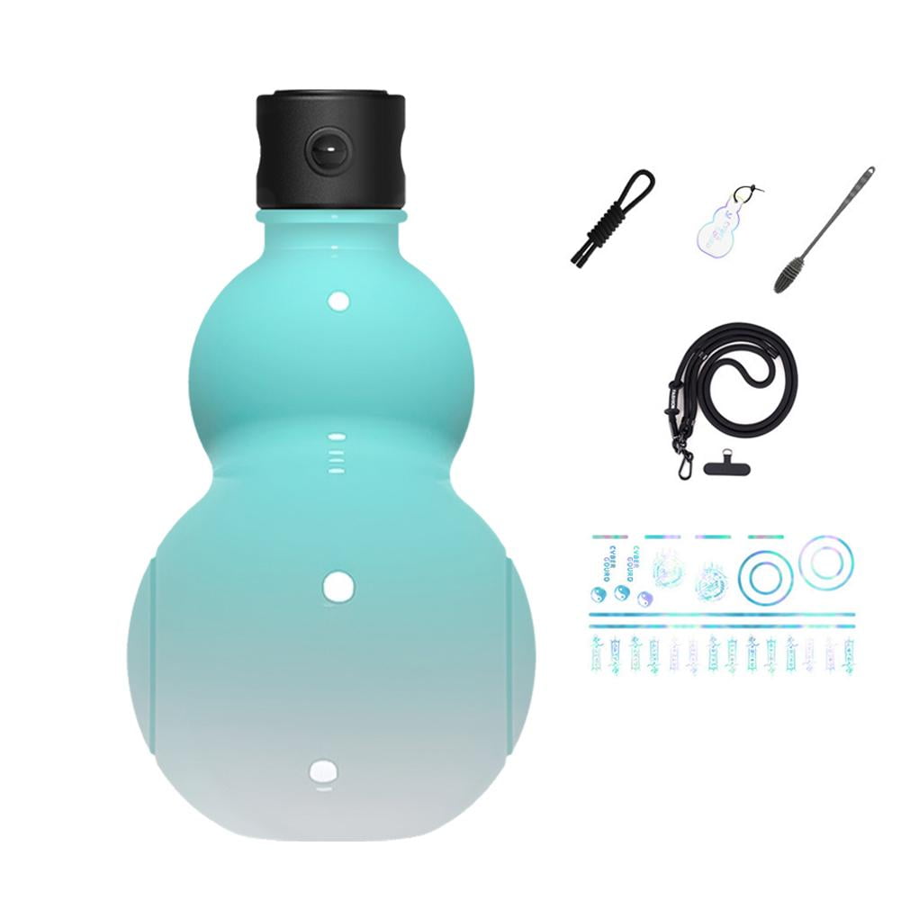 Sky blue gourd water cup popular online sports creative kettle can hold ...
