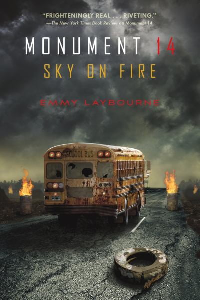 Sky on Fire (Hardcover) by Emmy Laybourne - Walmart.com