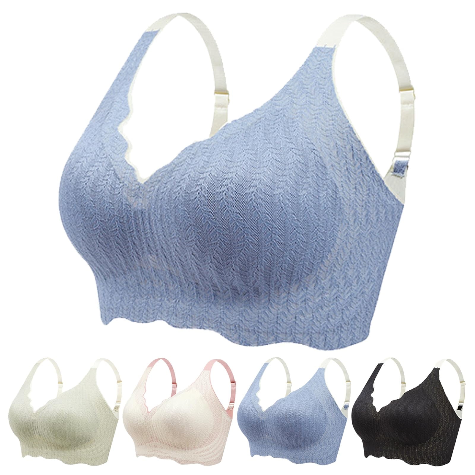 SkyAuks Bras for Women, Push Up Bras for Women, Jelly Gel Bra, Jelly ...