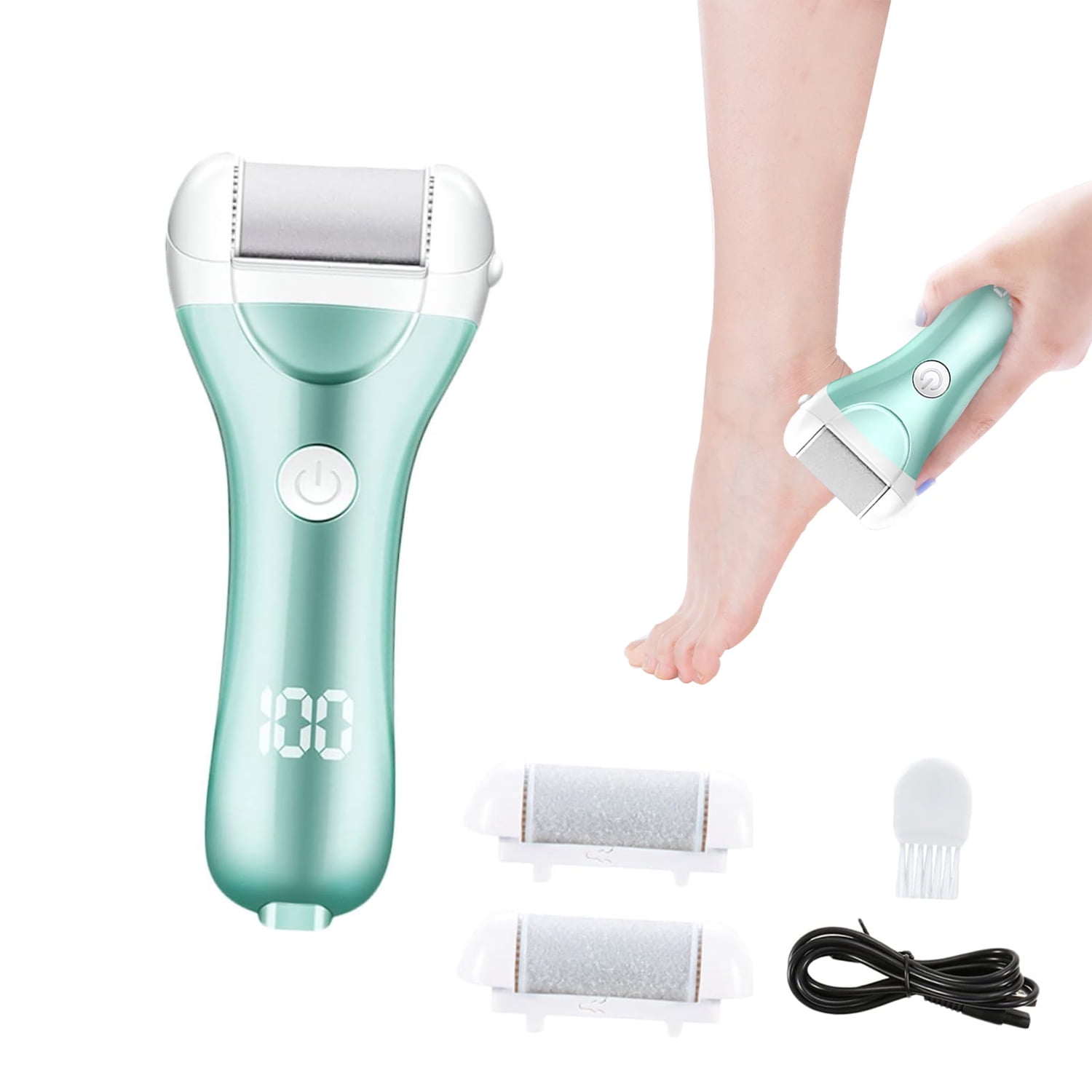 SkyAuks Electric Feet Callus Remover, Electronic Foot Grinder ...