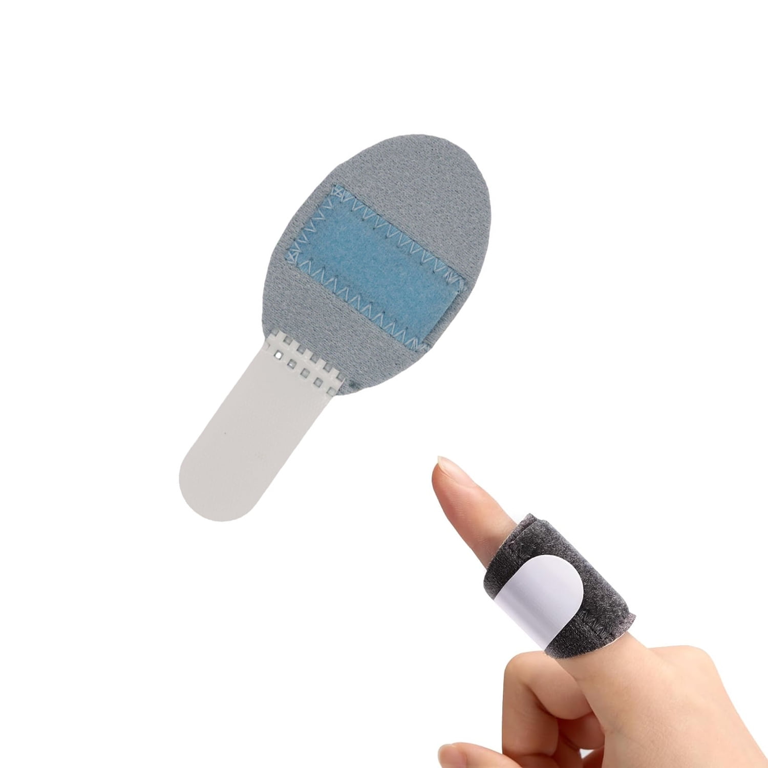 SkyAuks Finger Splint, Finger Brace, Trigger Finger Splints for Broken ...