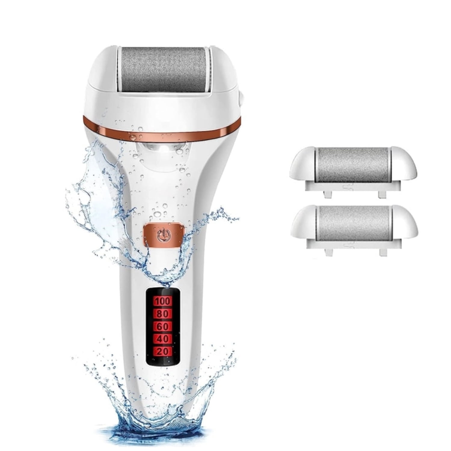 SkyAuks Pedicure Tools for Feet, Electric Feet Scrubber Dead Skin with ...