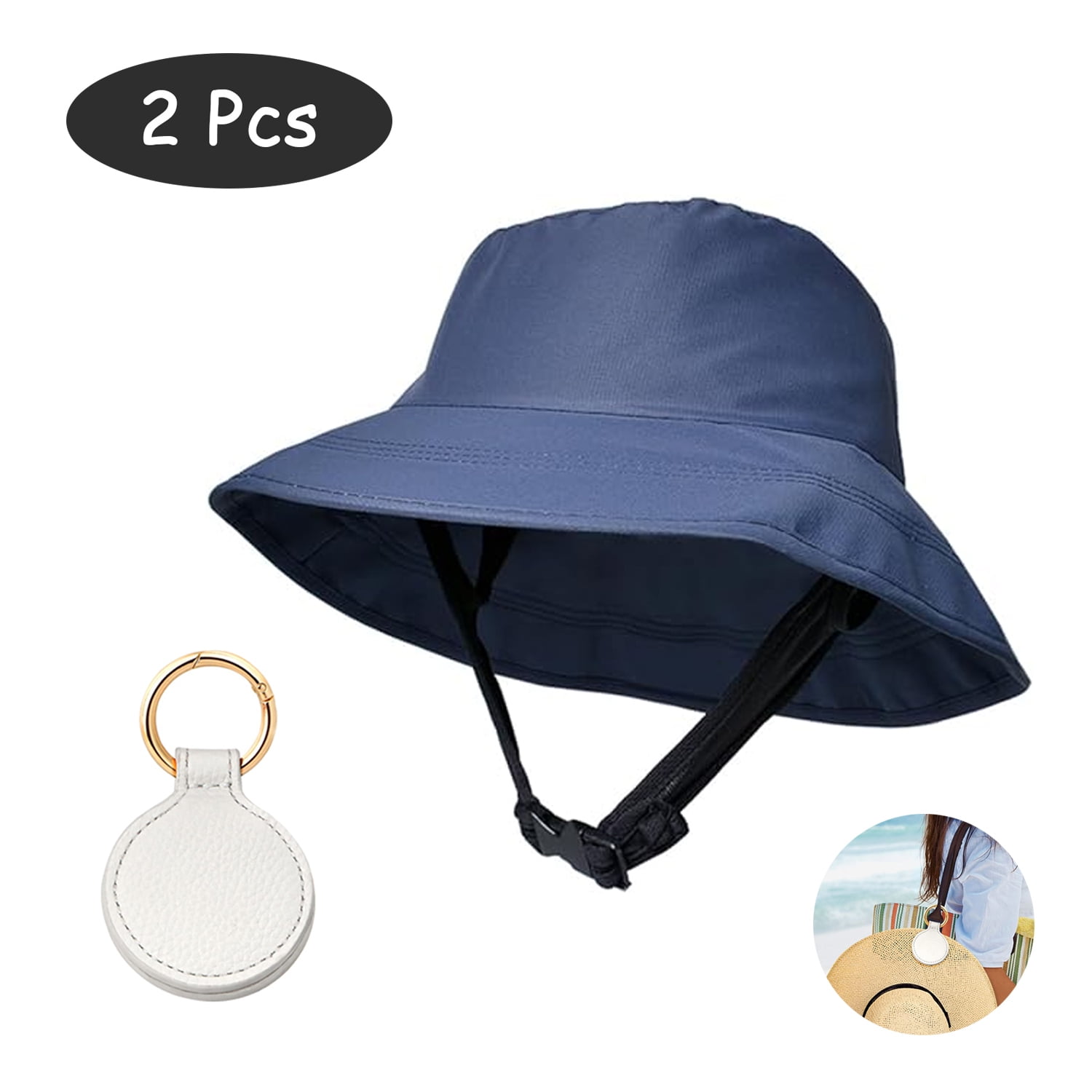 SkyAuks UV Sun Visor Hats for Men with Hat Clip, Waterproof Cap with ...