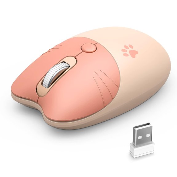 Gear Head Wireless Optical Nano Mouse, Blue - Walmart.com