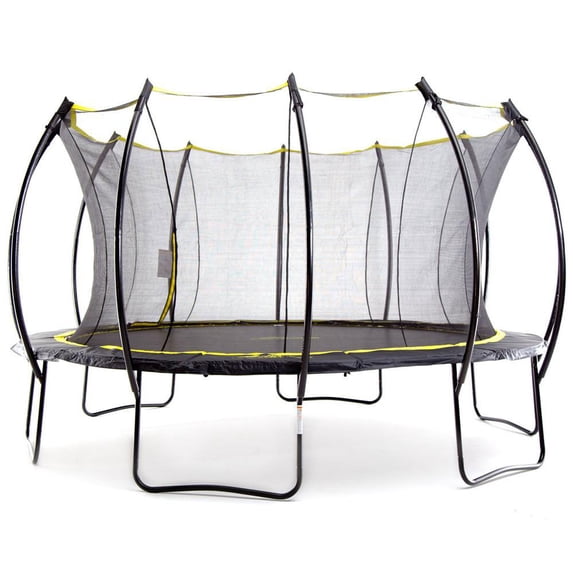 SkyBound Stratos 15ft. Backyard Trampoline, Durable Steel with Safety ...