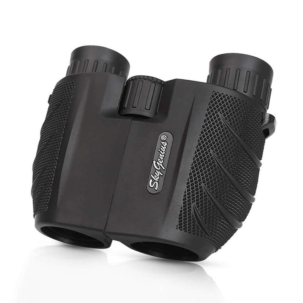 SkyGenius 10x25 Binoculars BAK4 Roof Prism for Adults Kids Bird ...