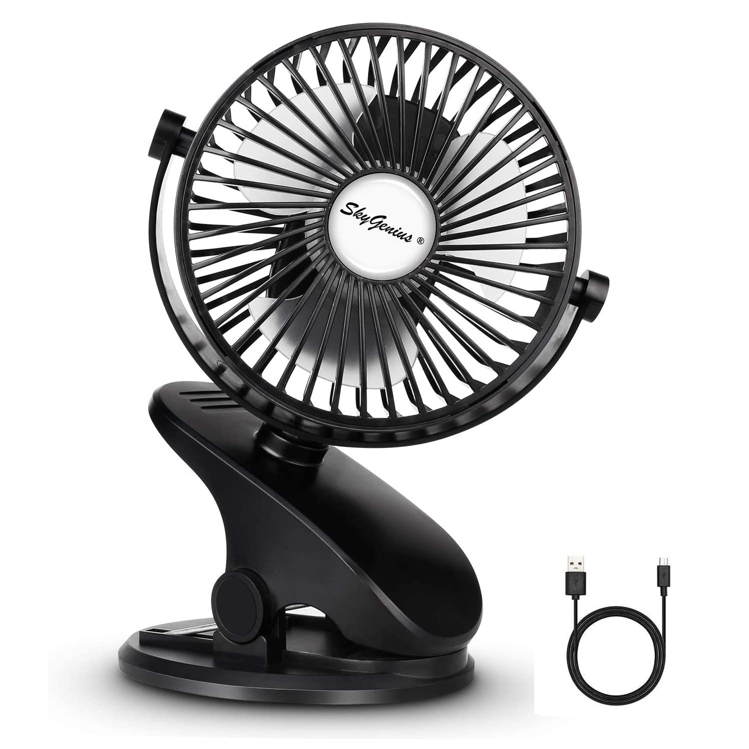 skygenius Portable Clip-On Electric Household Fan - Walmart.com