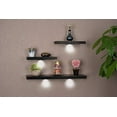 SkyMall Floating Shelves with LED Lights - Versatile and Space-Savvy ...