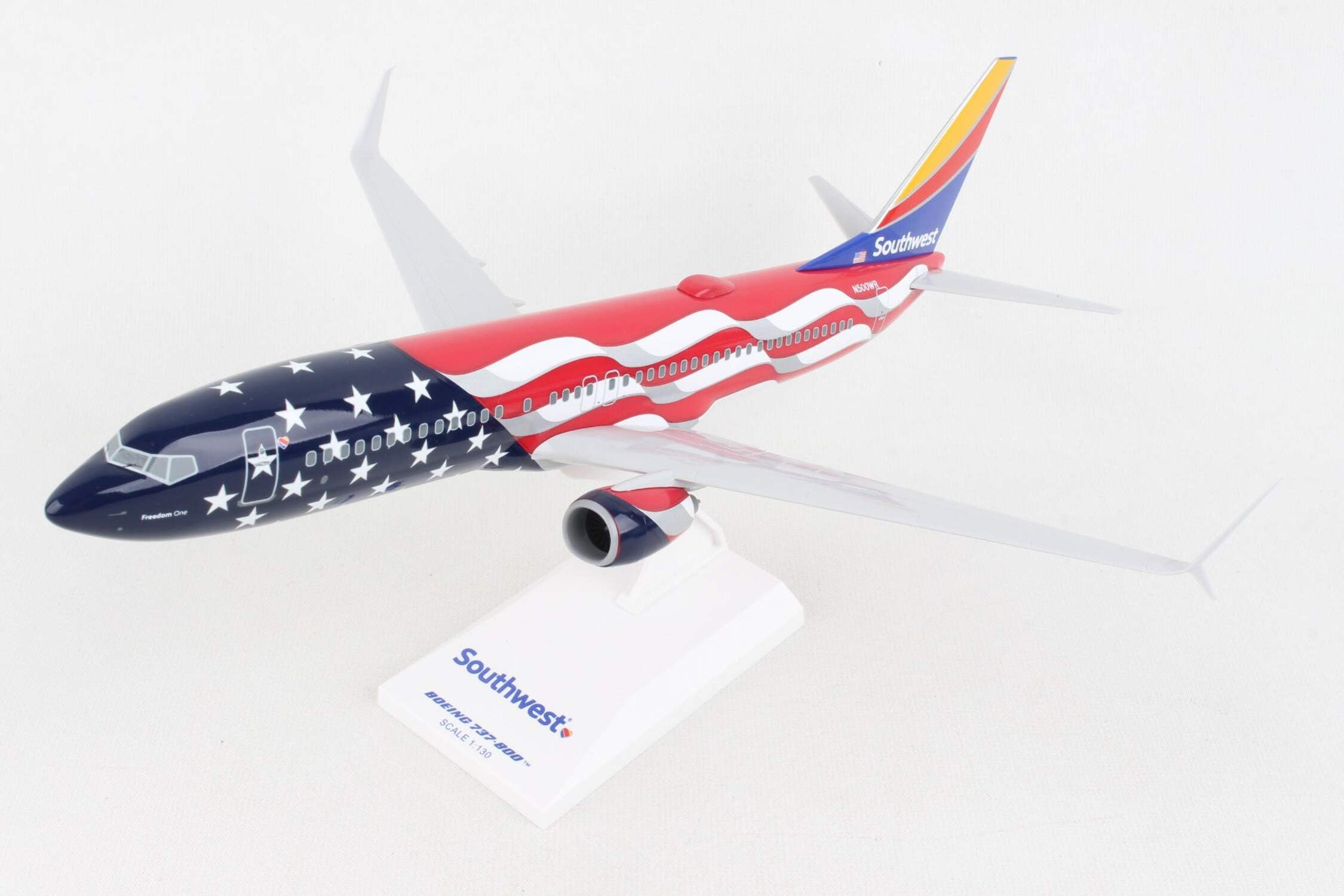 SkyMarks 1087 Southwest Airlines Boeing 737-800 'Freedom One' 1/130 ...